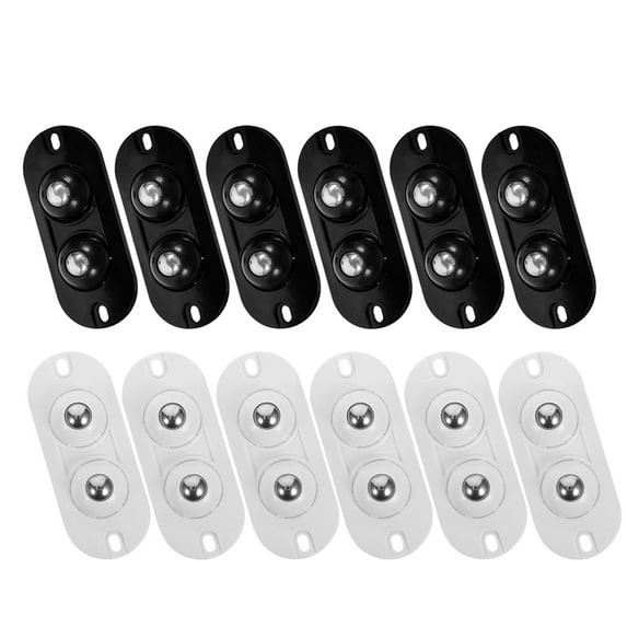 MLINS 16pcs Self-adhesive Caster Wheel Multi-purpose Sorting Box Caster ...