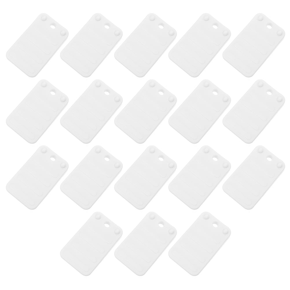 MLINS 18 Pcs Furniture Leg Floor Protectors Desk Riser Gap Plug Level ...