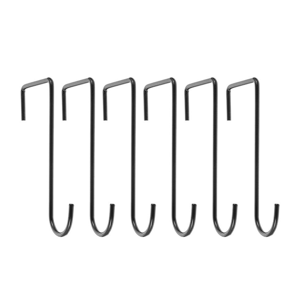 MLINS 18 Pcs Iron Garden Flower Basket Hook Fence Hook Hanging Flower ...