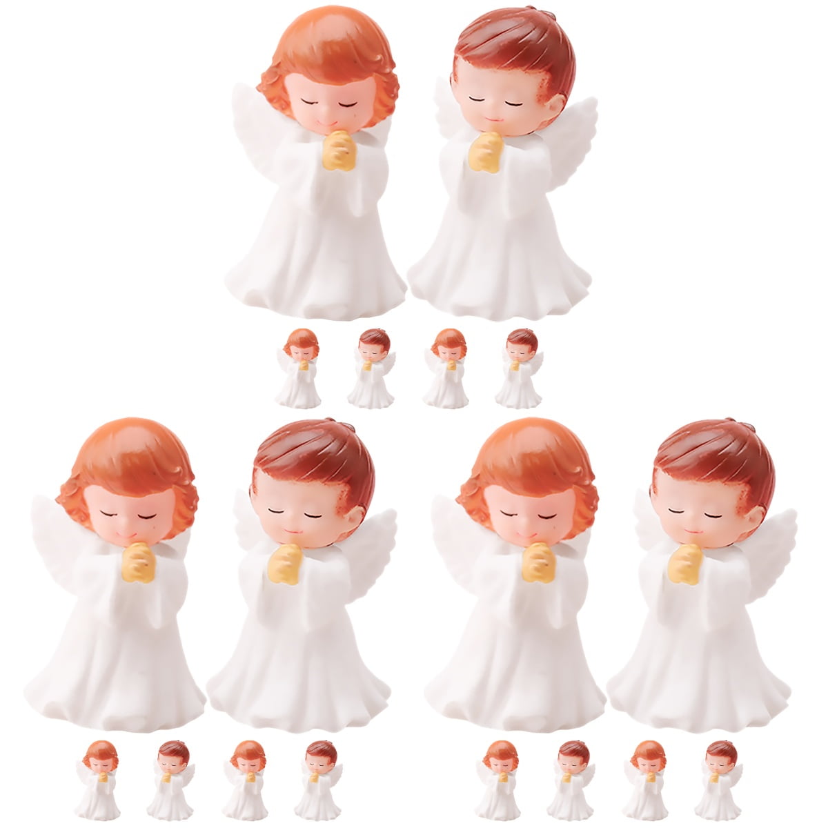 MLINS 18 pcs Baby Angel Figurine Cute Angel Statue Baby Angel Statue ...