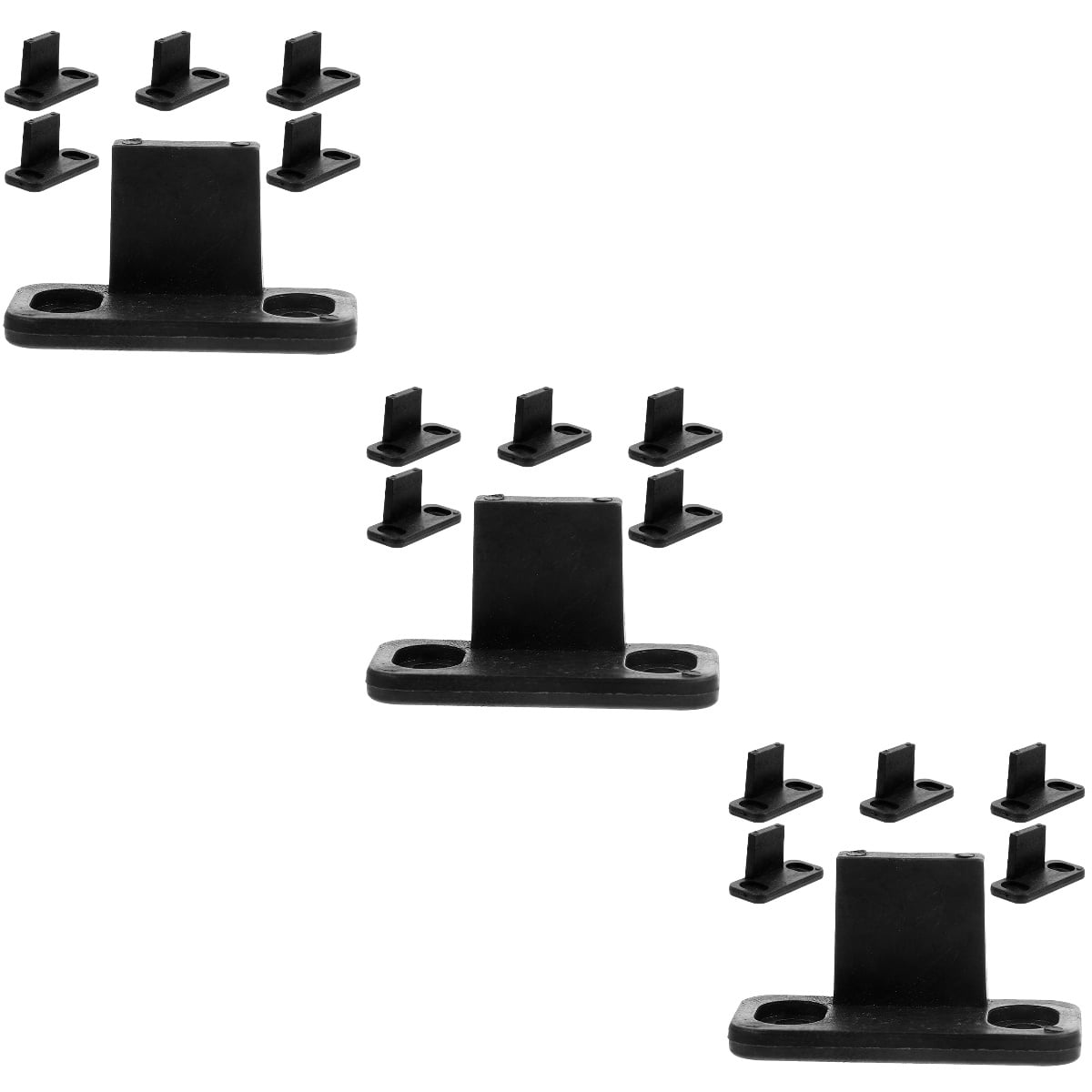 MLINS 18 pcs Sliding Barn Door Guides Bottom Track Guides Barn Door ...