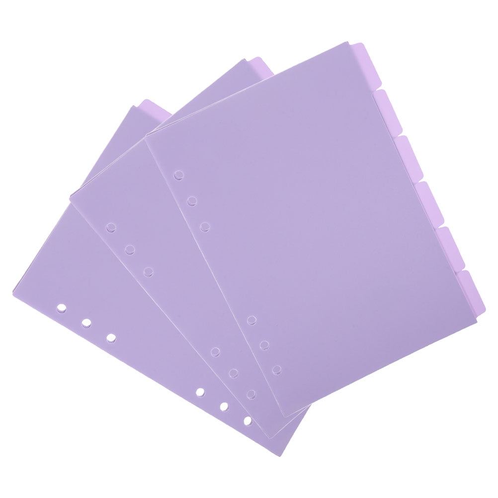 MLINS 18pcs A5 Divider Tabs with Writable Surfaces Plastic Binder ...