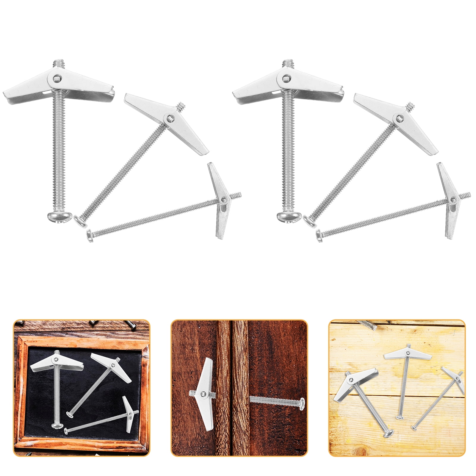 MLINS 18pcs Hollow Door Anchor Expansion Nut with Screw Jack Fixing Nut ...