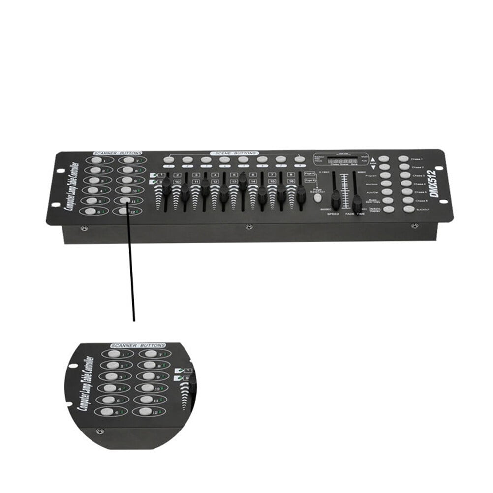 MLINS 192 Channels DMX512 Stage Lighting Console Controller ...
