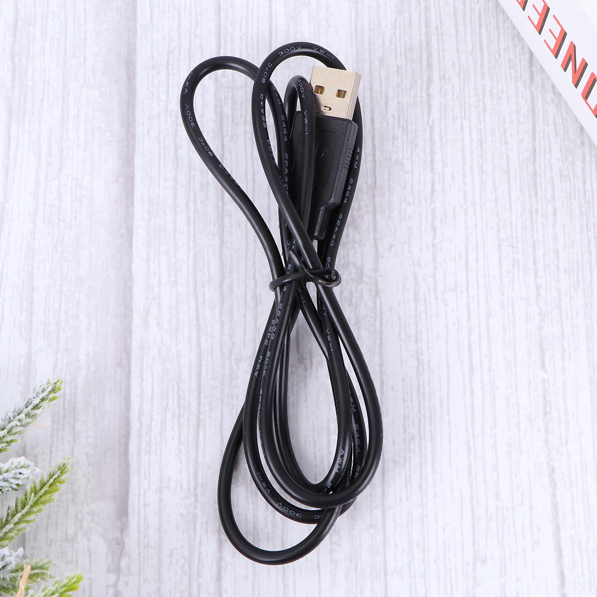 PTOOTP Black USB to Dc Power Cable, 5V Dc from USB, Reliable and ...