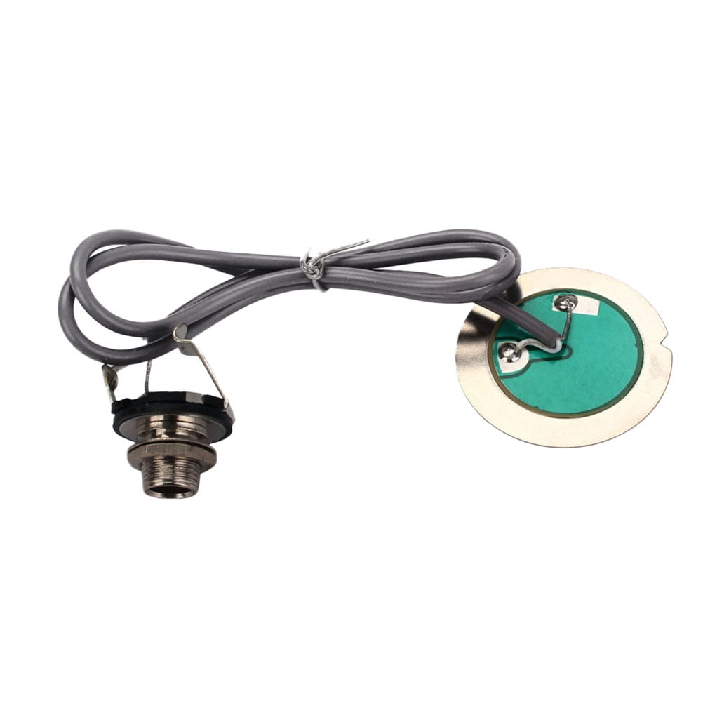 MLINS 1PC Mini Piezo Pickup Microphone Mic Transducer for Acoustic Classical Folk Guitar Violin ...