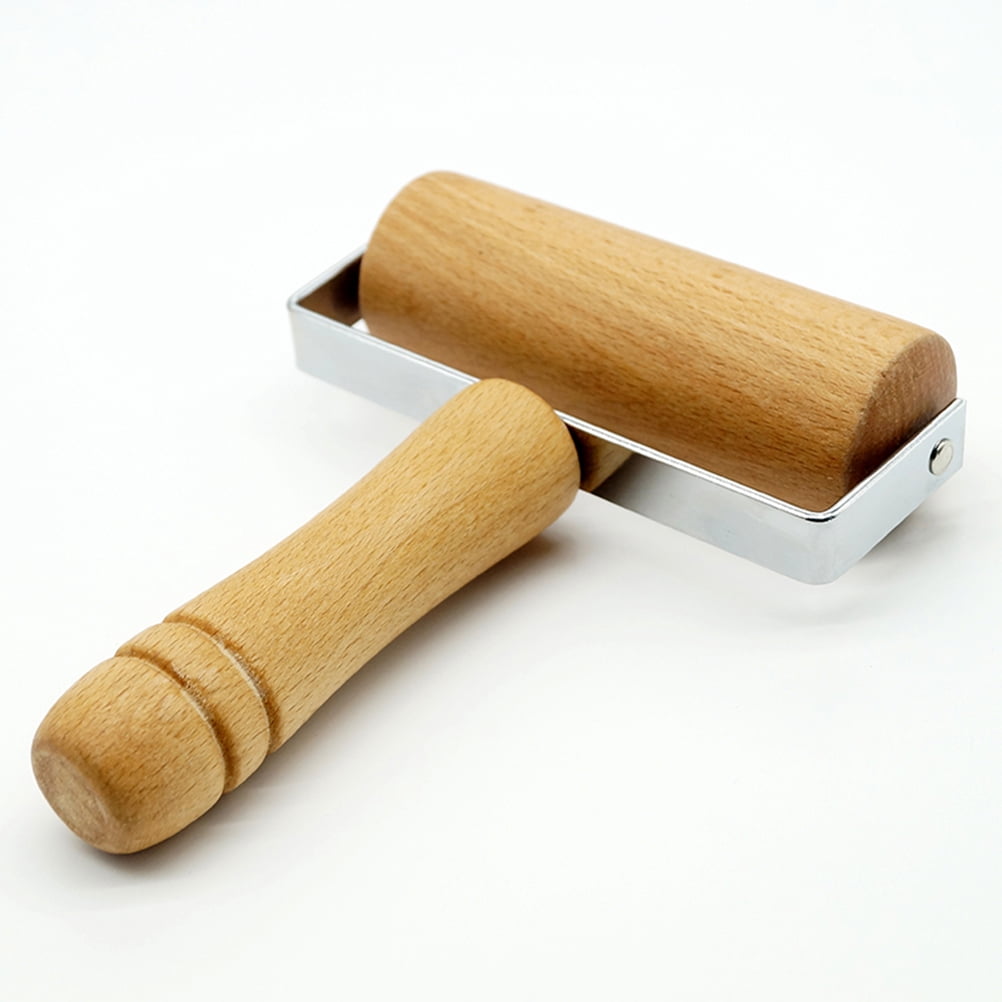 MLINS 1PC Rolling Pin Practical Dough Pastry Roller Portable Dumpling ...