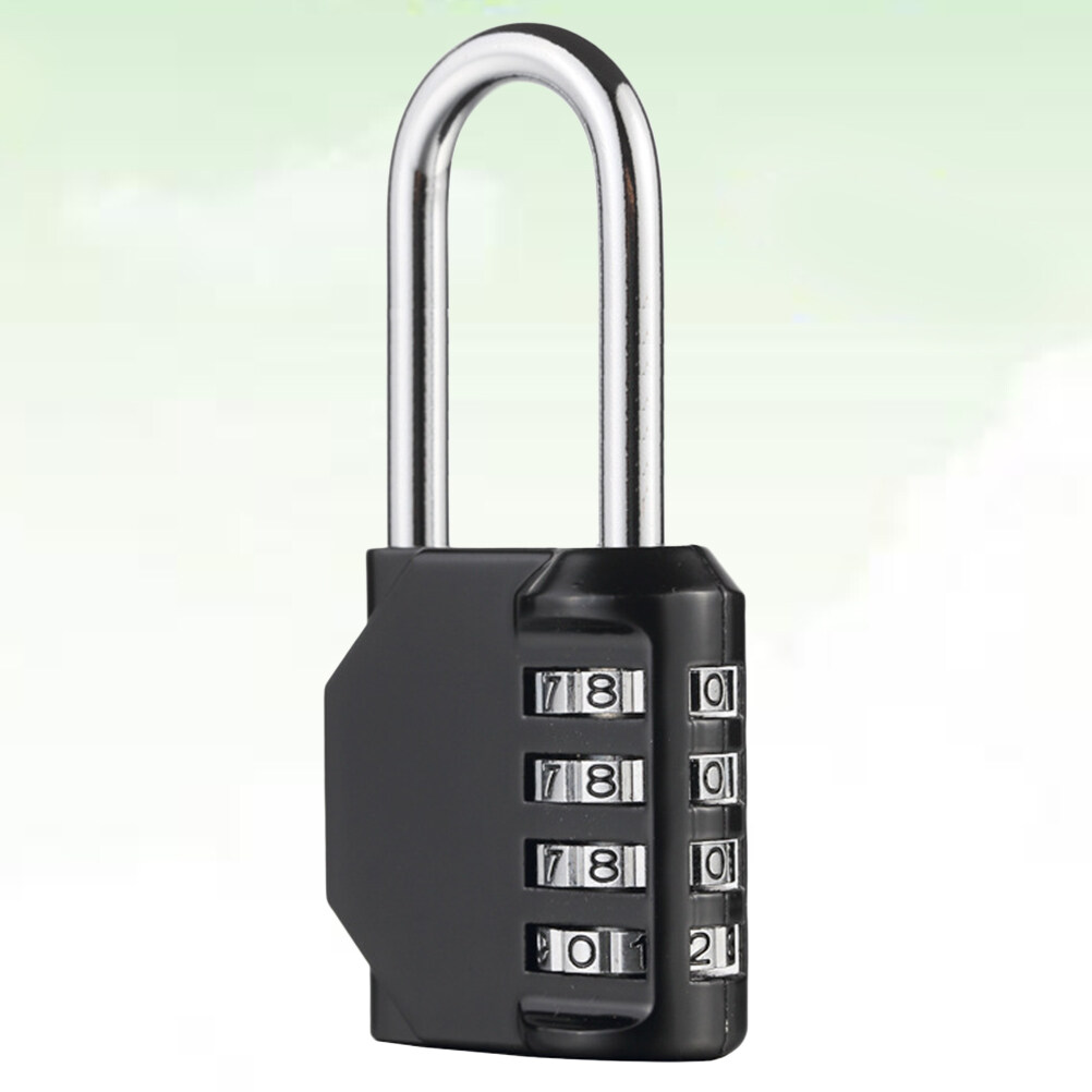 MLINS 1PC Zinc Alloy 4Digit Hanging Lock Padlock Portable Password Lock ...