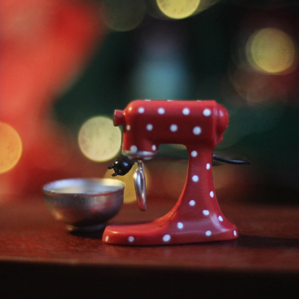 MLINS 1Pack Miniature Kitchen Mixer Toy Blender for Kids Pretend Play ...