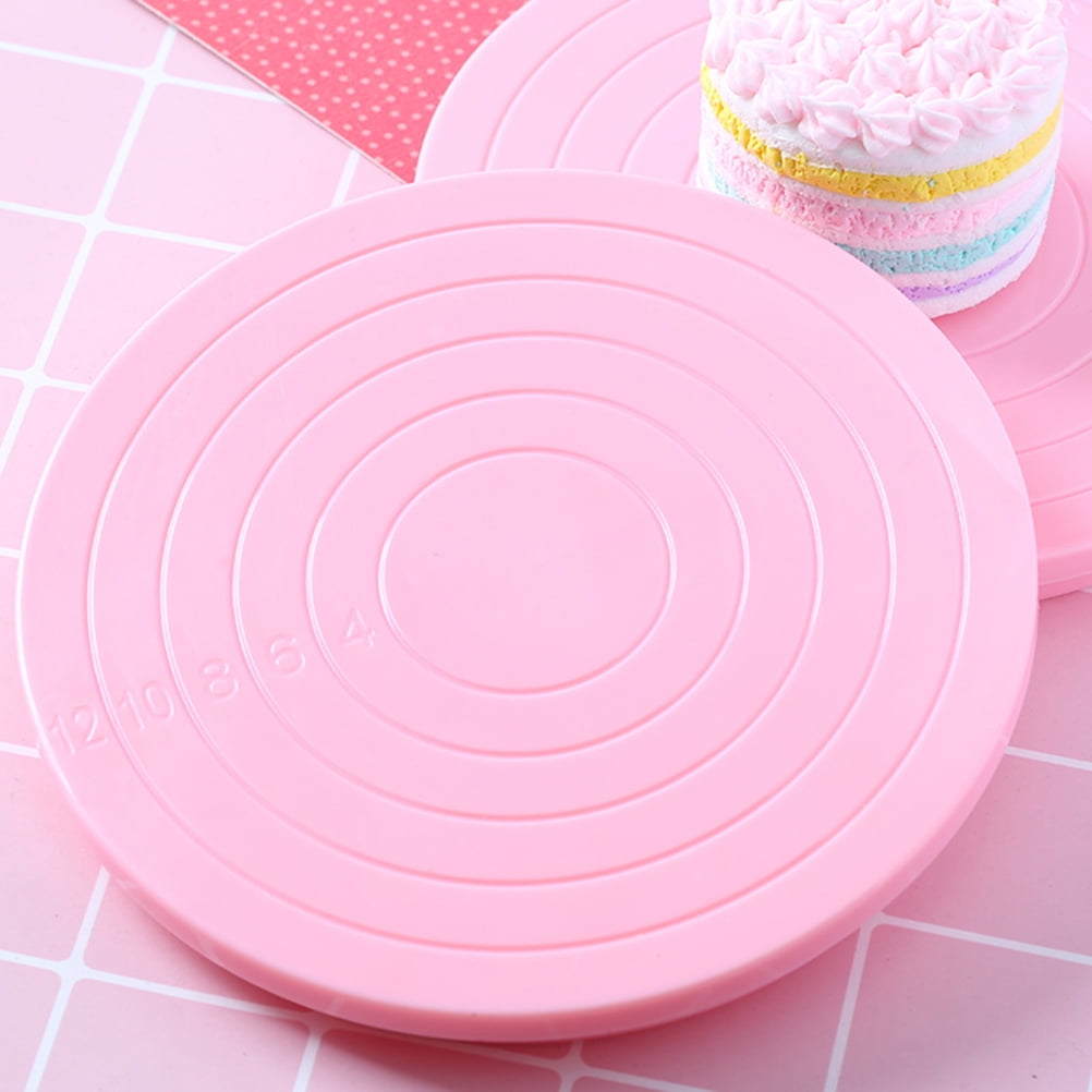 MLINS 1Pack Turning Table for Cake Decorating with 360 Degree Rotation ...
