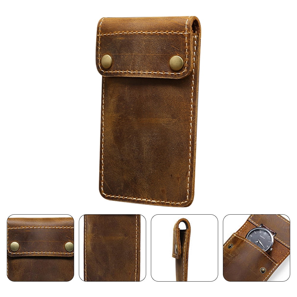 MLINS 1Pc Leather Watch Storage Pouch Watch Bag Watch Storage Organizer ...