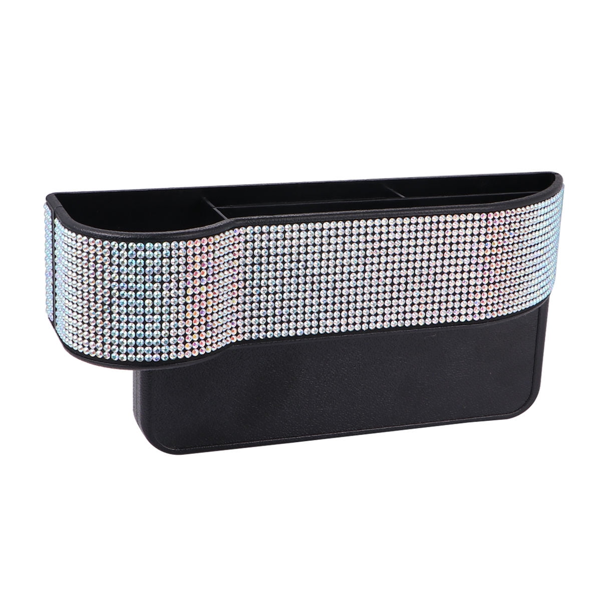 MLINS 1Pc Universal Car Storage Seat Gap Storage Container Rhinestone ...