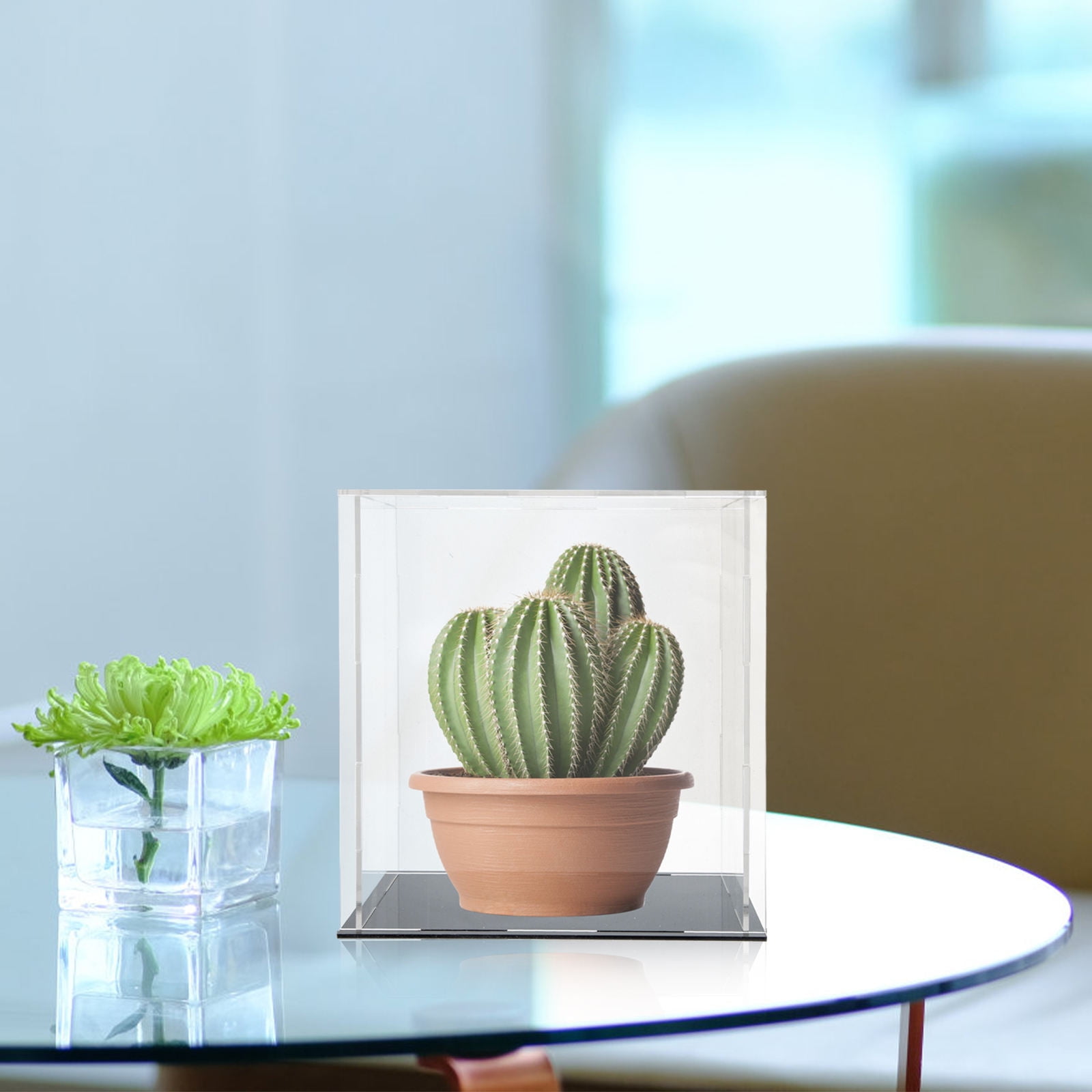 MLINS 1Pcs Square Toy Display Stands for Figurine and Model with ...