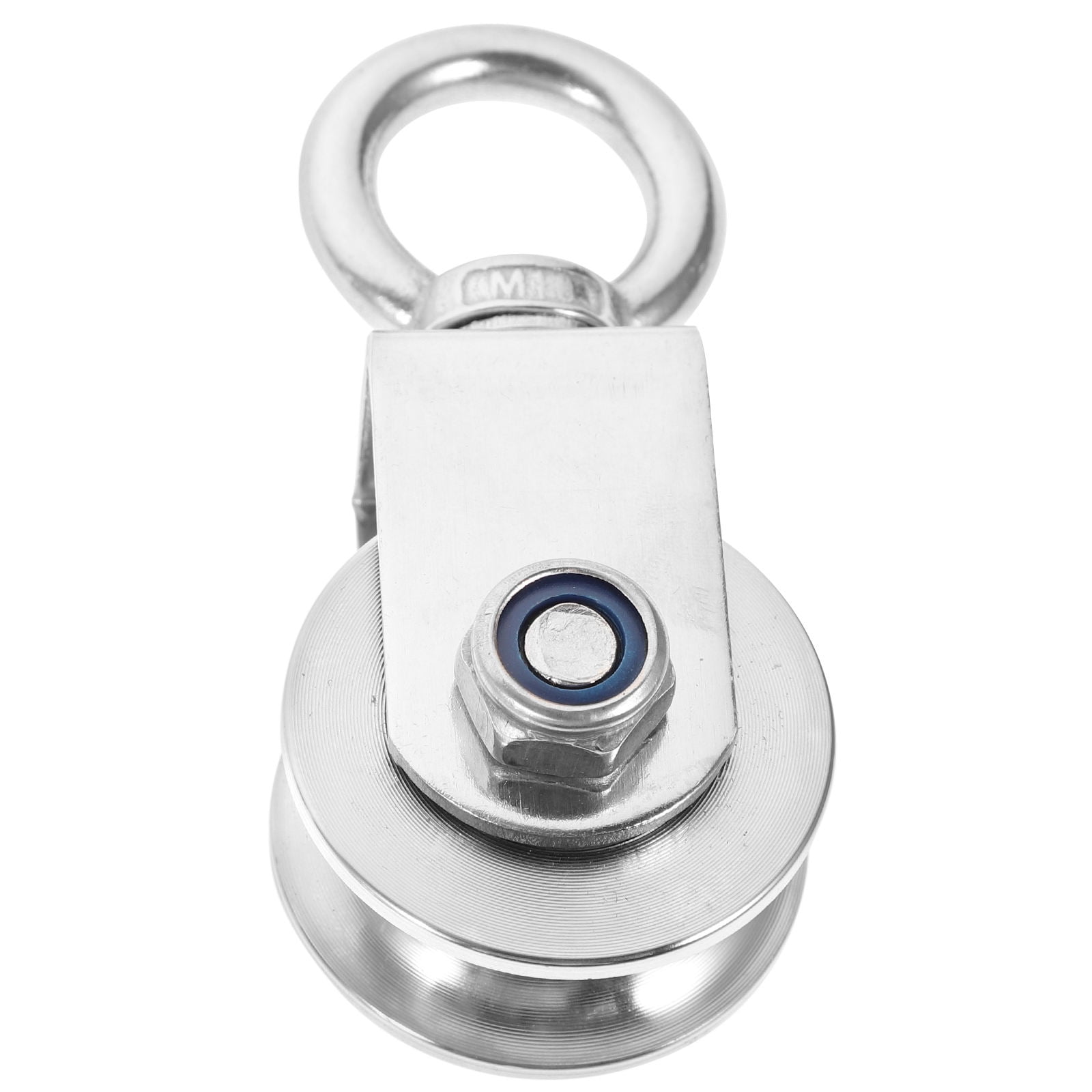 MLINS 1Pcs U Type Swivel Pulley 360 Degree Rotation Rope Pulley Wheel ...