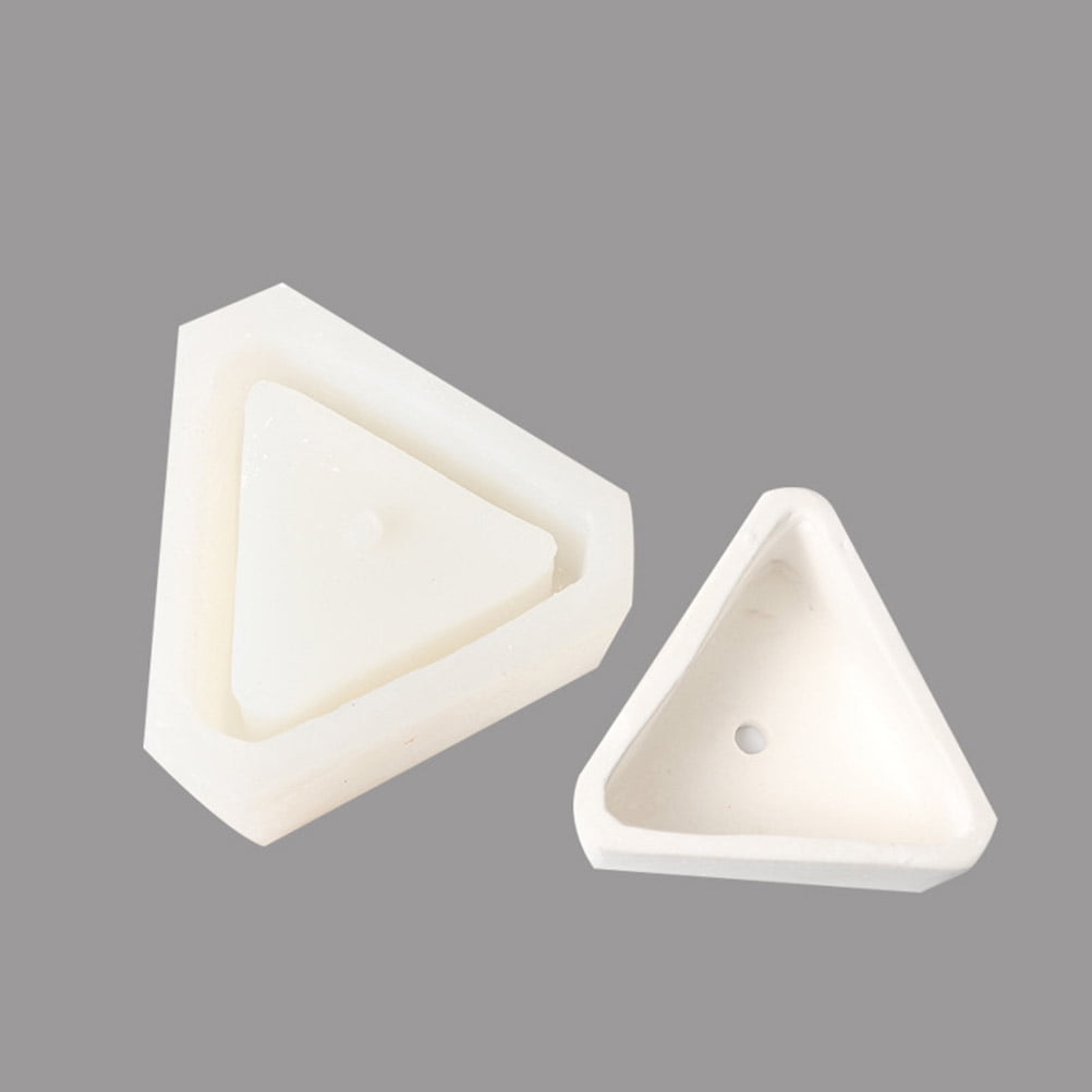 MLINS 1Set Triangle Silicone Molds for Concrete Decoration - Walmart.com