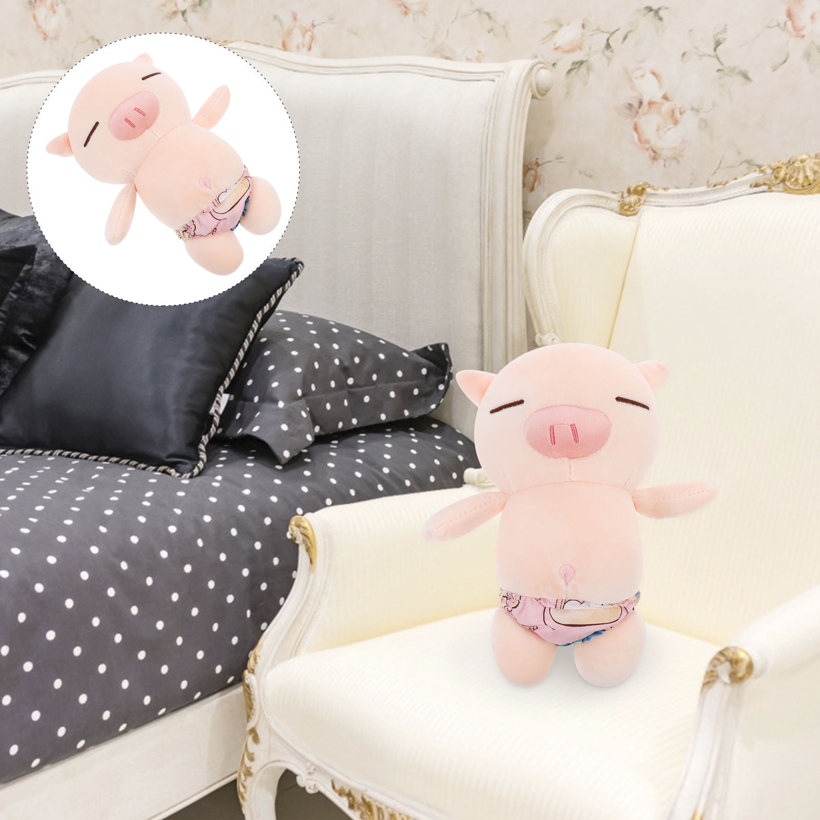 MLINS 1pc Adorable Plush Pig Toy Creative Pig Hugging Doll Plush Pig ...