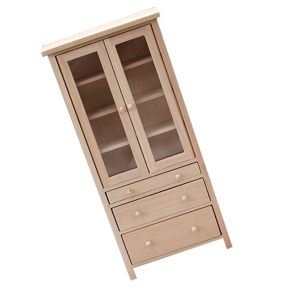 MLINS 1pc Creative Simulation Bookcase DIY Model House Bookshelf Prop ...