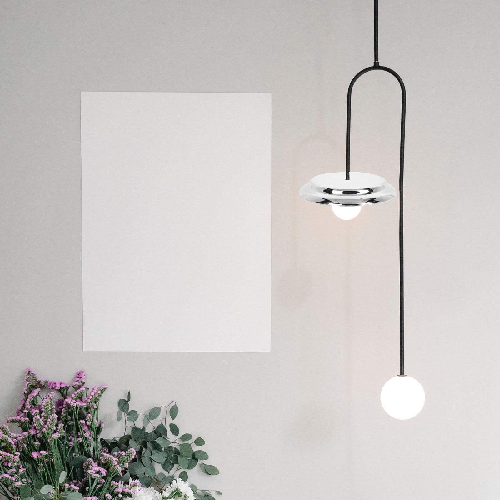 MLINS 1pc Simple Metal Ceiling Lamp Base Decorative Hanging Light Base ...