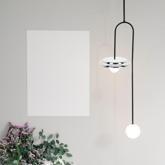 MLINS 1pc Simple Metal Ceiling Lamp Base Decorative Hanging Light Base ...