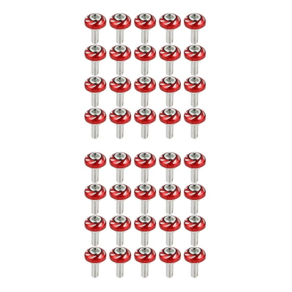 MLINS 2 Count Screw License Plate Fasteners for Frame Motorcycle Dirt ...