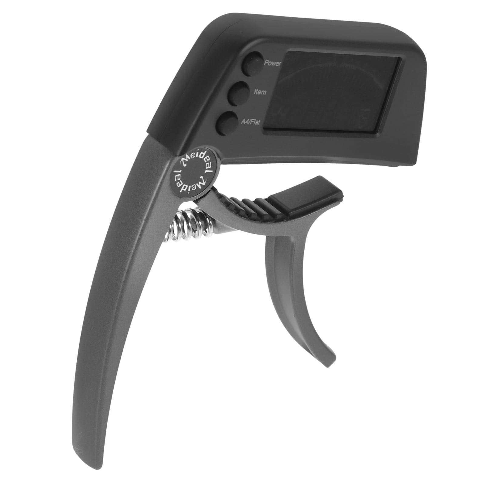MLINS 2-In-1 Electric Digital LCD Electronic Guitar Tuner And Capo Clip-on Acoustic Bass Tuner ...