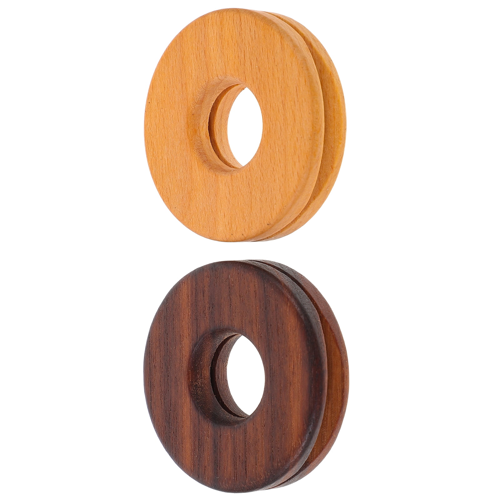 MLINS 2 PCS Binder Clip Food Packet Clips Wooden Sealing Damp-proof ...