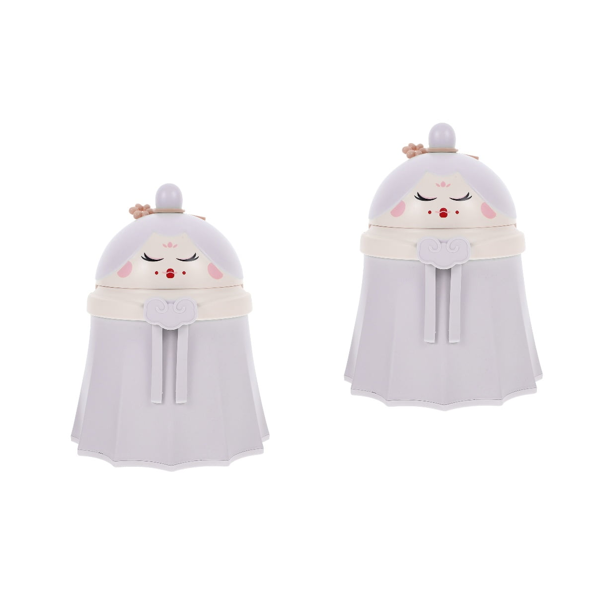 MLINS 2 Pack Trash Can Slim Garbage Kitchen Toy Organizers and Storage ...