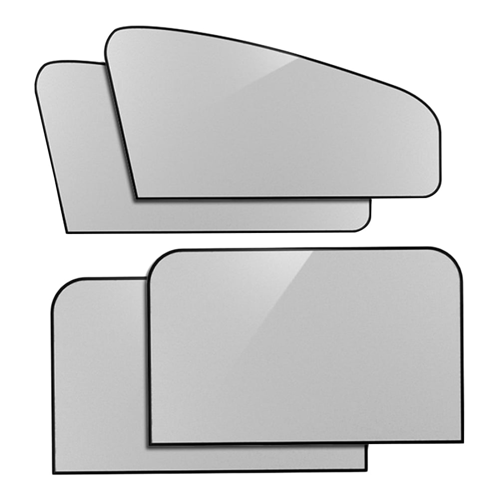 MLINS Silver Foldable Visor with Heat Reflective Magnet for Windshield ...