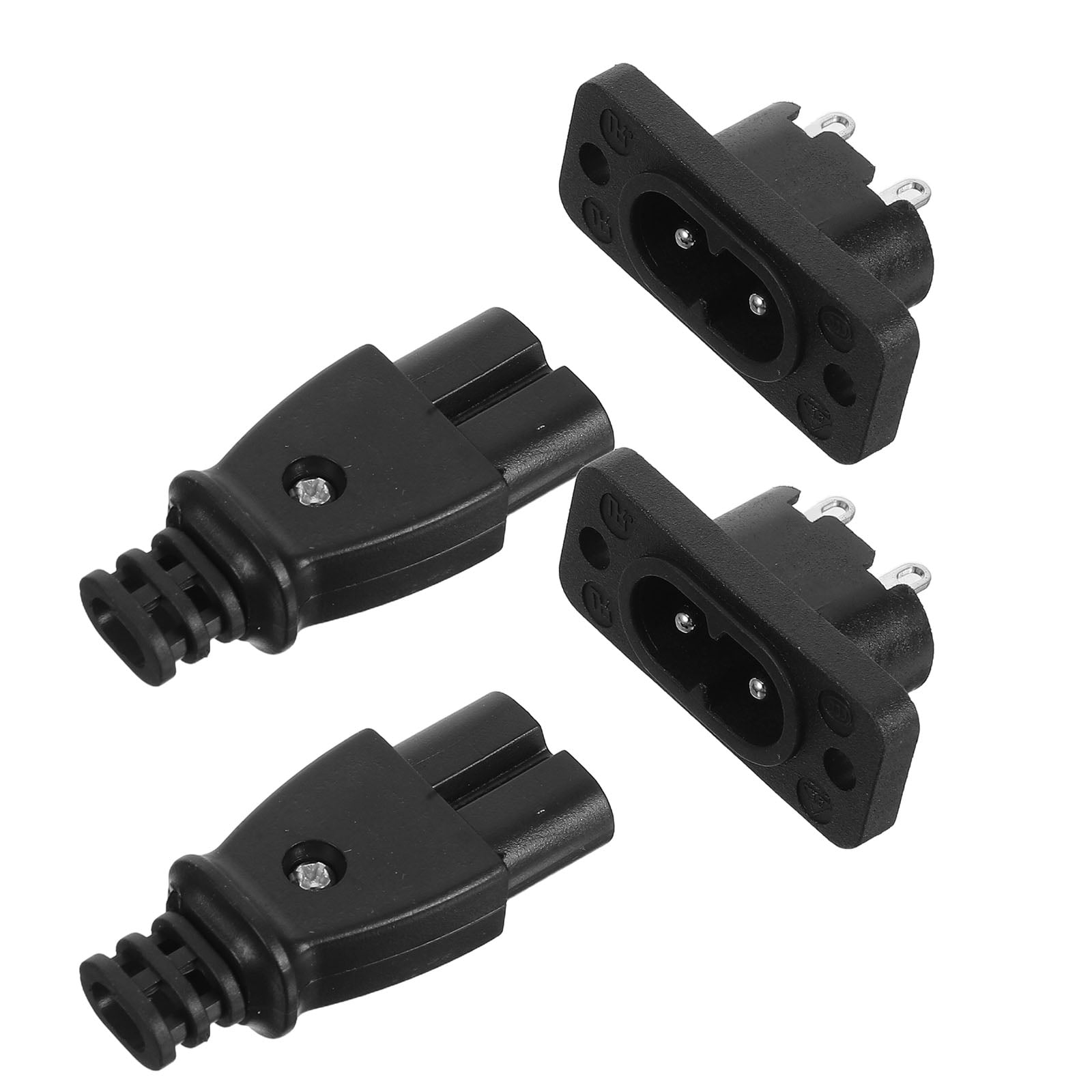 MLINS Replacement Power Cord with Stable Connection Black ABS Copper ...