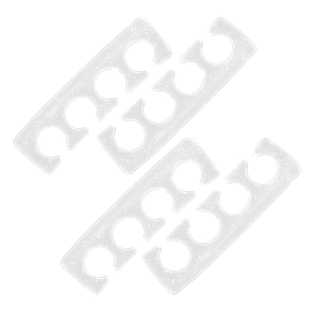 MLINS Transparent Silicone Toe Separators for Foot Use Comfortable ...