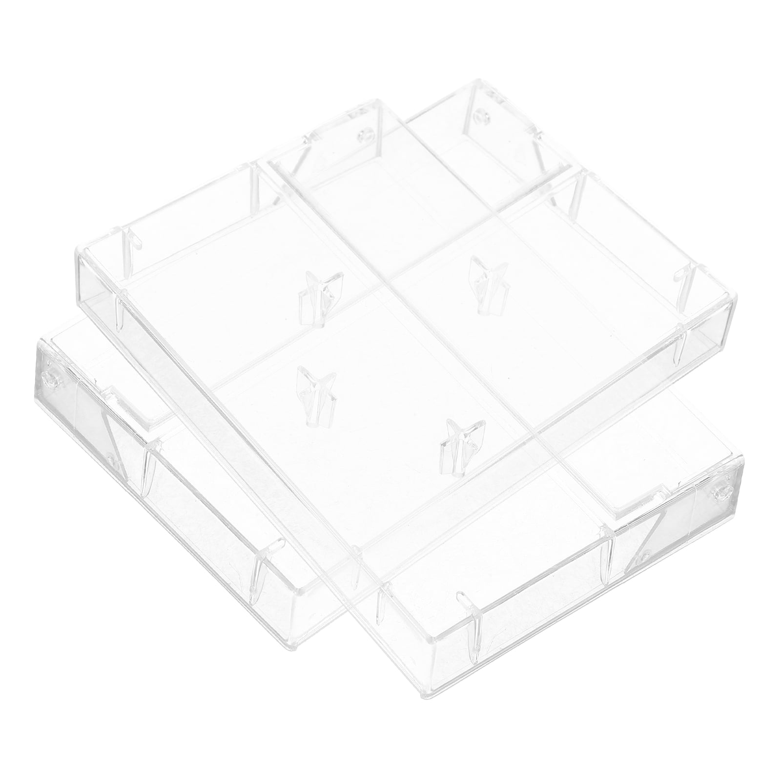 MLINS 2 Pcs Case Type Tape Fixture Tape Tape Storage Box 10.80X7.00X1 ...