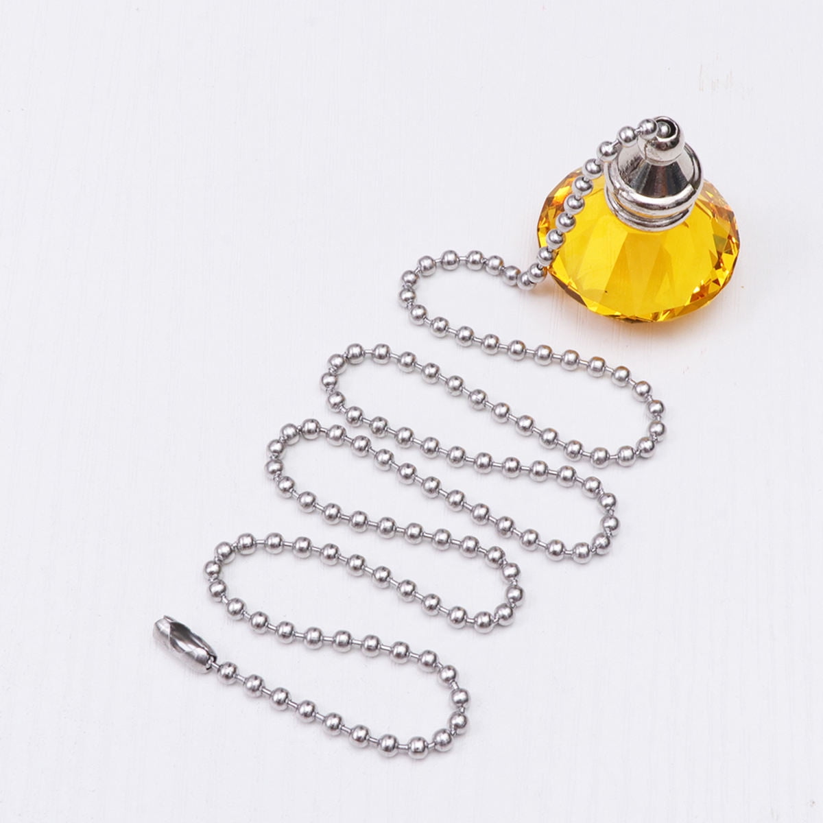 MLINS 2 Pcs Ceiling Diamond Fan Pendant Wedding Decor House Decorations ...