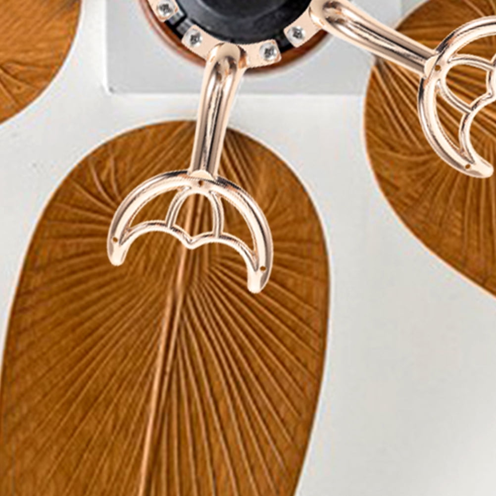MLINS 2 Pcs Ceiling Fan Arms Fan Accessories 17.00X11.00X4.50CM Golden ...