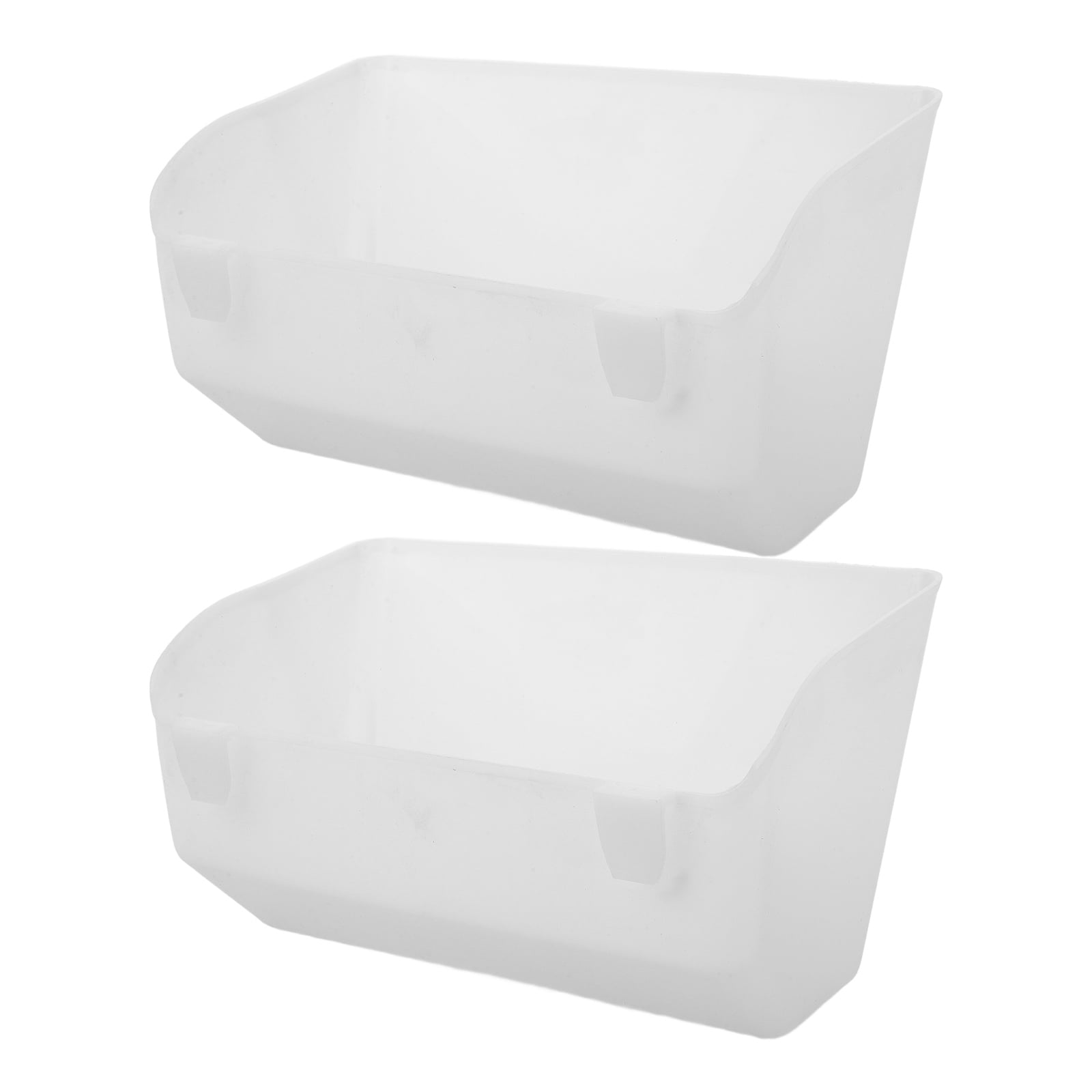 MLINS 2 Pcs Chicken Trough Automatic Cage Feeder Poultry Bird Baby ...