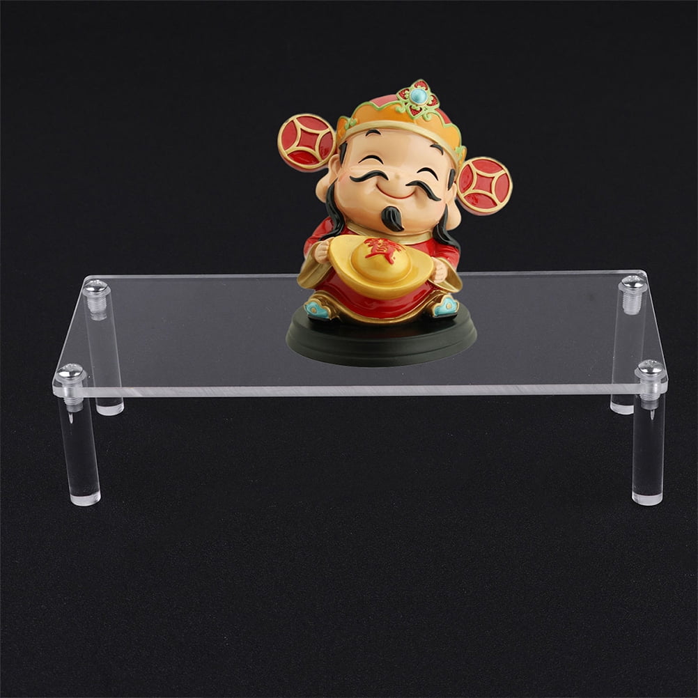 MLINS 2 Pcs Desk Acrylic Display Stand Toy Fine Workmanship Rack Child ...