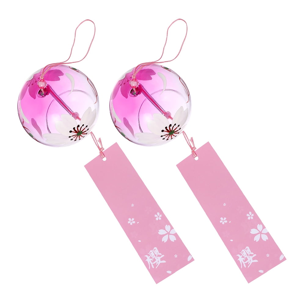 MLINS 2 Pcs Display Rack Dumbbell Retro Wind Chimes Glass Pendant ...