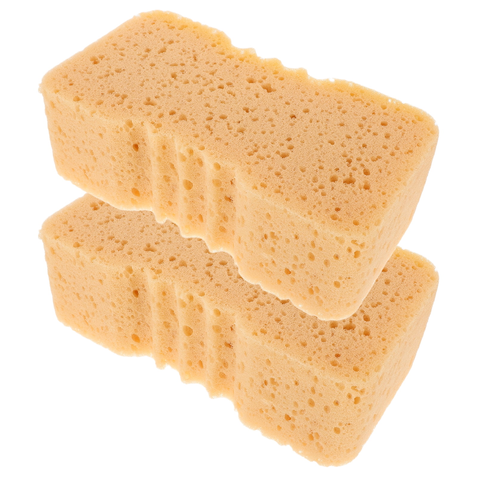 2pcs Car Wash Sponge for Cleaning Large Thick Foam Scrubber Giant ...
