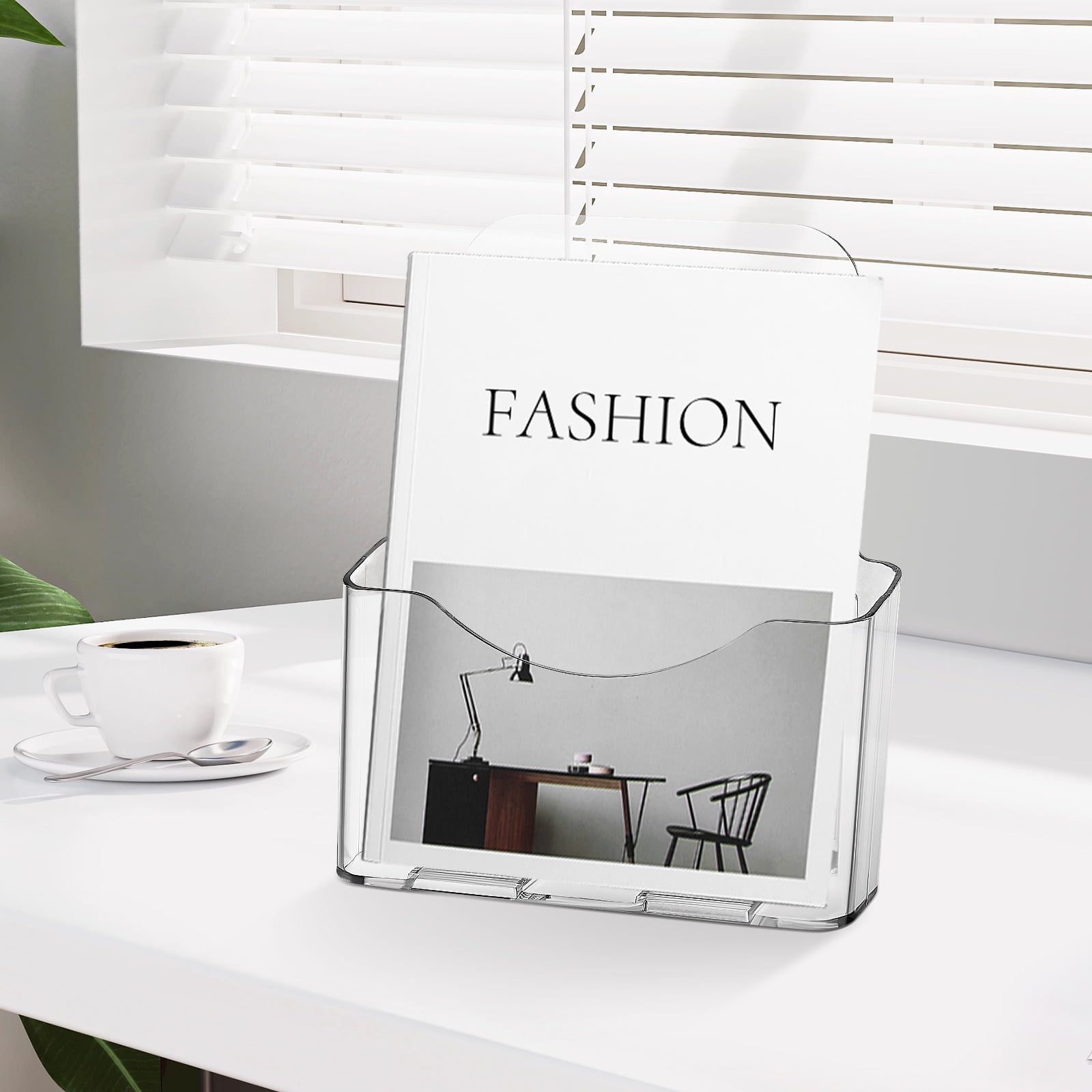 MLINS 2 Pcs Files Rack Flyers Organizers Documents Office Desk ...