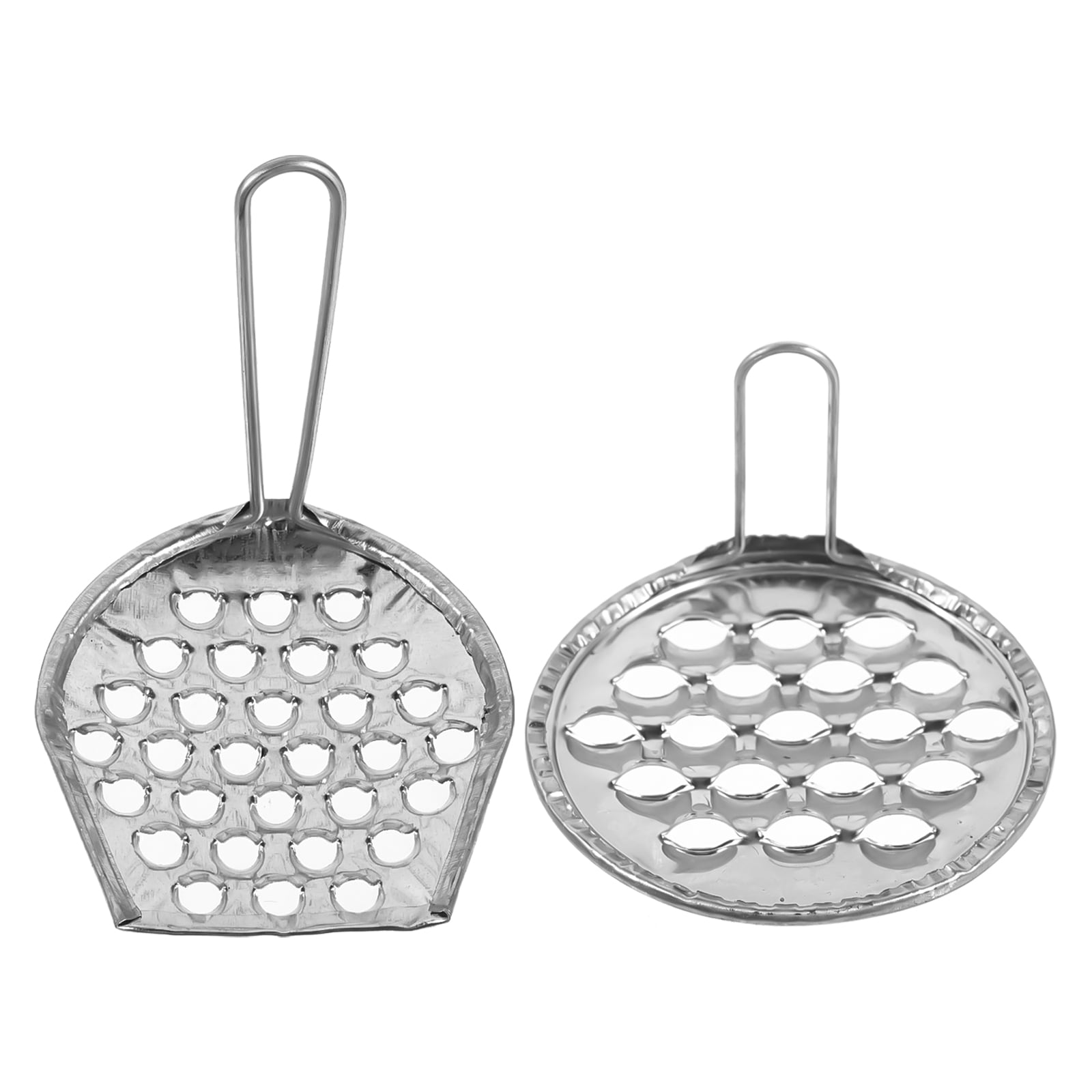 MLINS 2 Pcs Food Noodle Scraper Tool Kitchen Noodles Cutters Silver ...