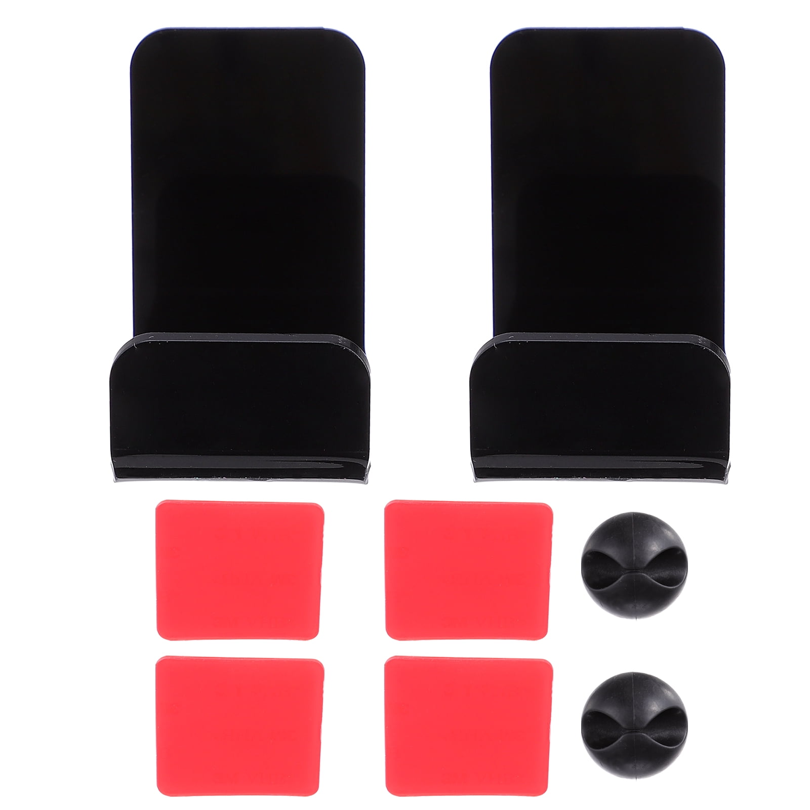 MLINS 2 Pcs Gaming Headphone Stand Wall Mount Rack Music Headset Hanger ...