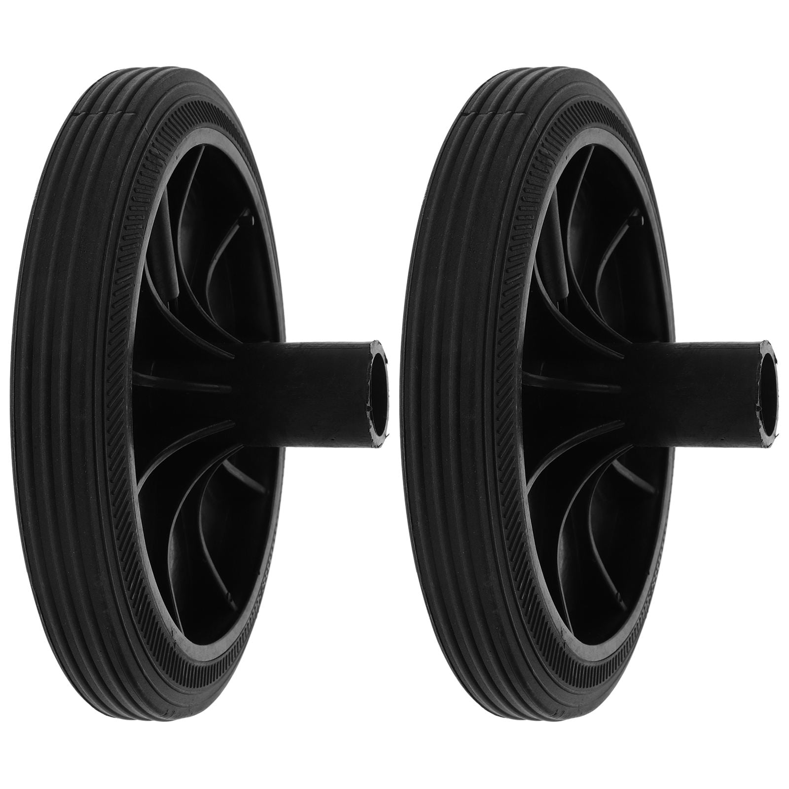 MLINS 2 Pcs Garbage Can Wheels Trash Can Wheels Garbage Can Replacement ...