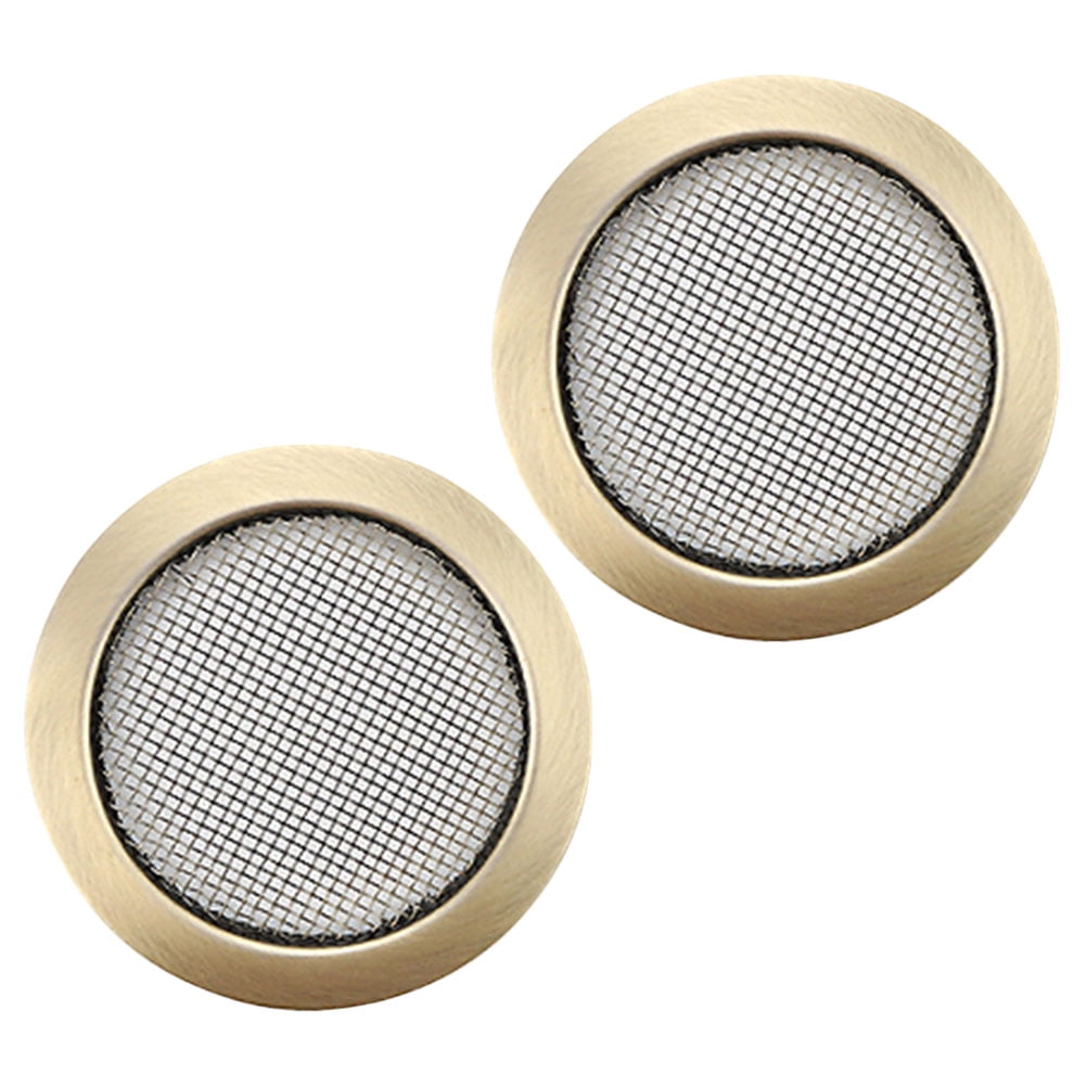 MLINS 2 Pcs Grille Sound Hole Covers Anti Clogging Sink Strainer Piano ...