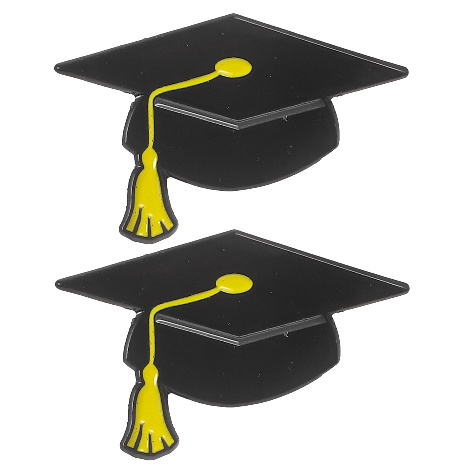 MLINS 2 Pcs Key Graduation Button Doctor Hat Brooch Clothes Lapel Pin ...