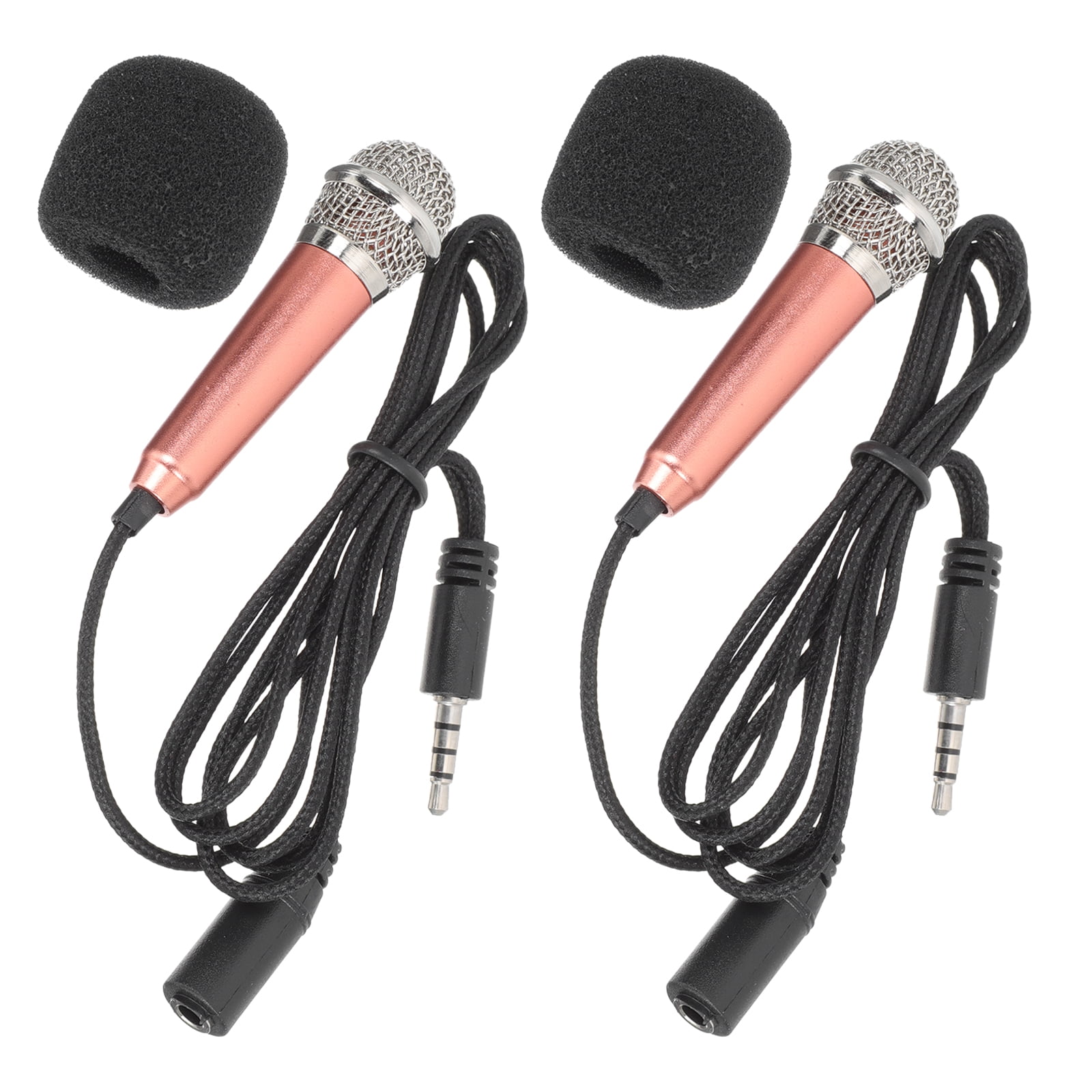 MLINS 2 Pcs Mini Microphone High Signal to Noise Ratio Fine Workmanship ...
