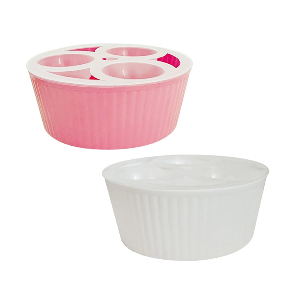 MLINS 2 Pcs Orchid Pot Double-sided Mirror Tiny Flower Pots Hinged Door ...