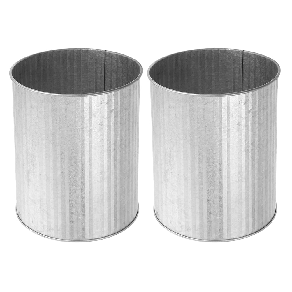 MLINS 2 Pcs Planter Weights for Outdoor Pots Retro Tin Flower - Walmart.com