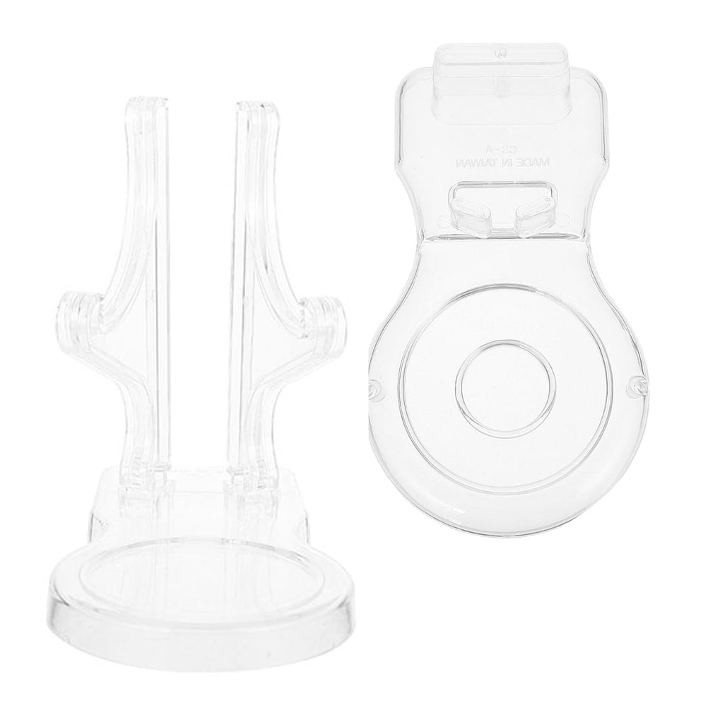 MLINS 2 Pcs Plate Easel Phone Stand Clear Dual Monitor Easels for ...