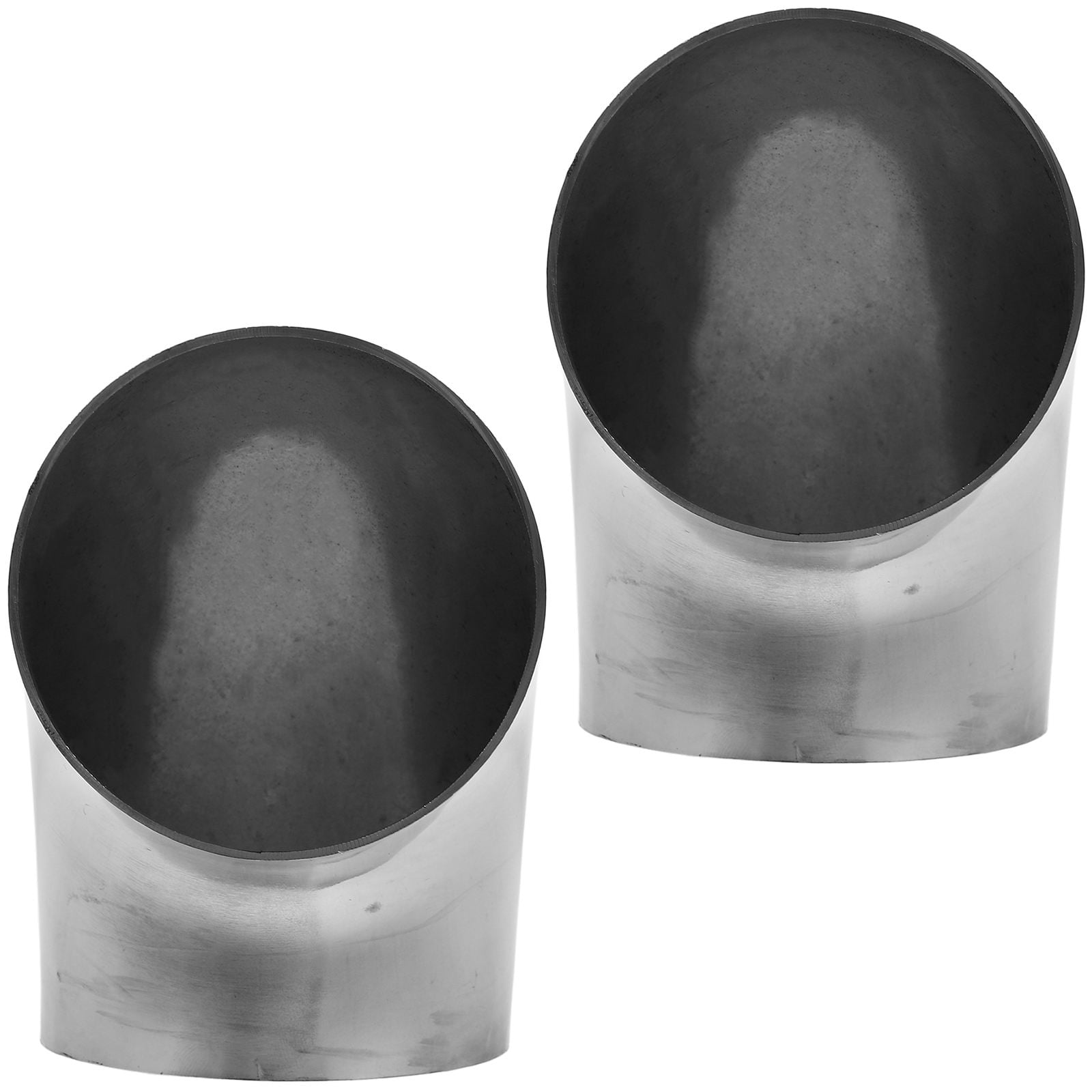 MLINS 2 Pcs Polished Stainless Steel 90 Degree Elbow Pipe Connectors ...