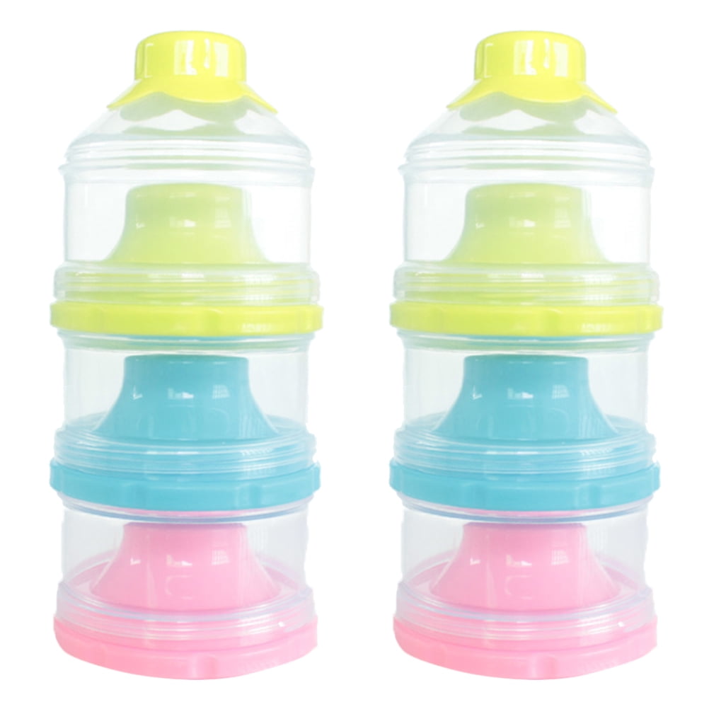 MLINS 2 Pcs Pot Cornstarch Baby Food Container Dispensing Powder ...