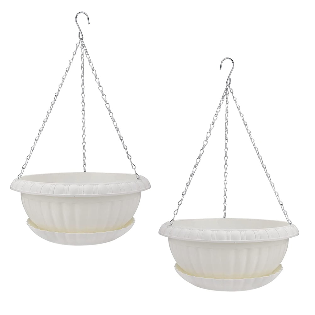 MLINS 2 Pcs Pot Plant Rack Hanging Planter Wire Holders for Cords Pots ...